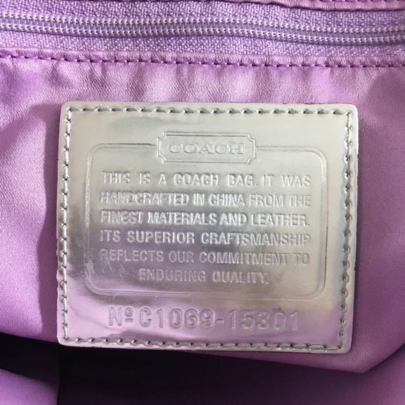 Coach | Bags | Coach Poppy Story Patch Glam Tote 531 | Poshmark